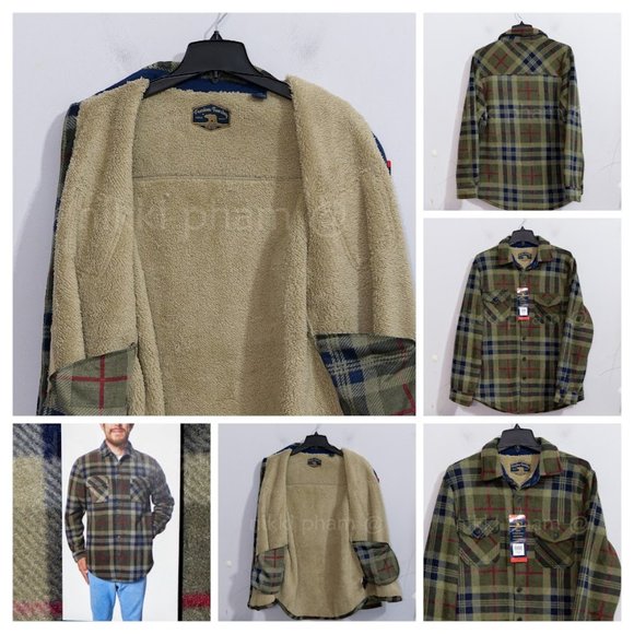 Freedoom Foundry | Jackets & Coats | Mens Super Plush Shirt Jacket In ...